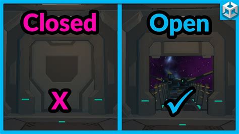 How To Open Doors Easily In Unity With Trigger Events Youtube