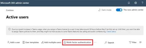 enable multifactor authentication in microsoft 365