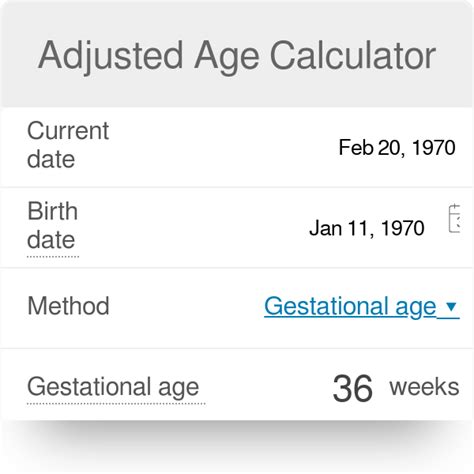 Calculate Age