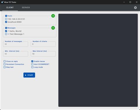install mizar tcp tester on linux snap store