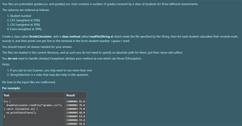 Solved Two Files Are Preloaded Grades Csv And Grades2 Csv