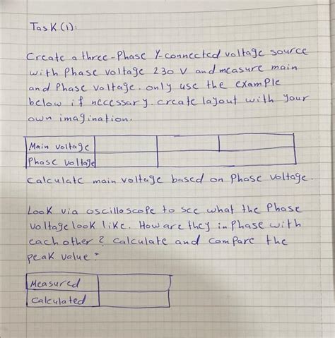 solved create a three phase y connected voltage source with