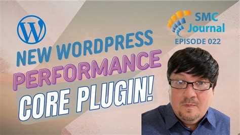 the new wordpress performance plugin youtube