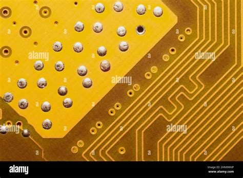 Electronic Circuit Board Abstract Background Computer Motherboard Close Up Modern Technologies