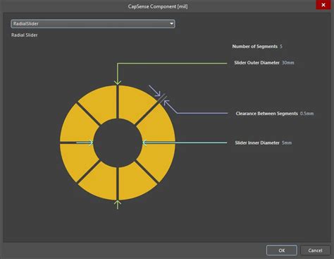 CapSense Component Altium Designer 21 Technical Documentation
