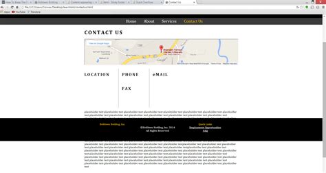 Html Content Appearing Behind Footer With Sticky Footer Css Stack