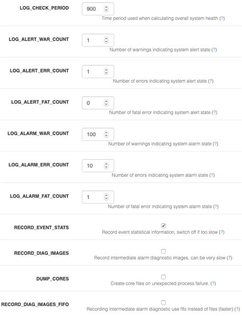 Options Logging ZoneMinder Documentation