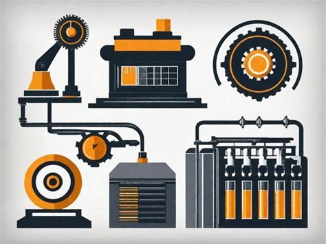 Premium Photo Efficiency Of Industrial Machines
