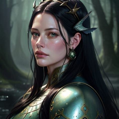 Arwen Portrait In Ethereal Fantasy Illustration St Ai Art