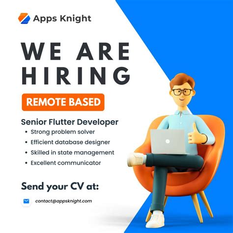 Apps Knight On Linkedin Flutter Remotework Hiring Career Appdeveloper