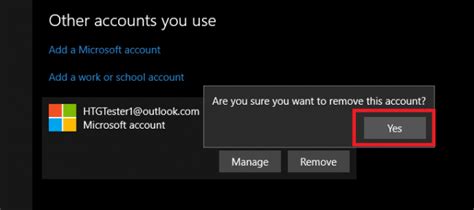 How To Remove Microsoft Account From Windows Widget Box