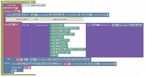 Modbus App Timeouts Nur Beim Schreiben Mit Blockly