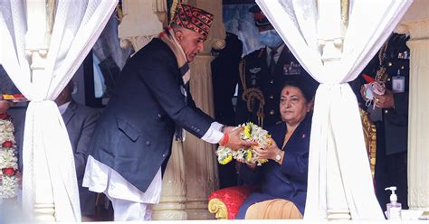 President Bhandari Attends Basanta Shrawan Ritual Himalaya Times