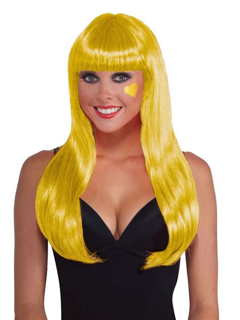 Yellow Long Wig