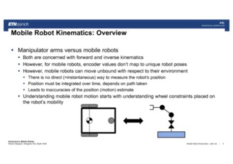 SOLUTION Mobile Robots Kinematics Studypool