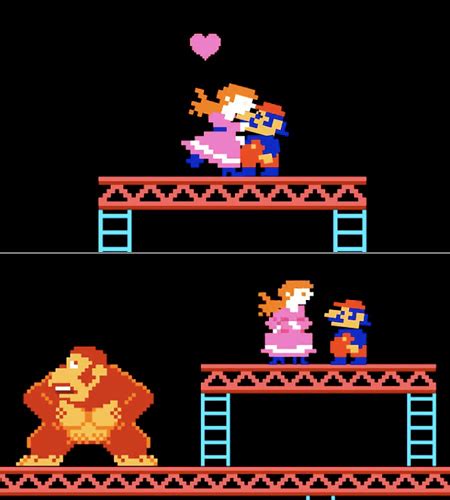 Mario Pauline Donkey Kong