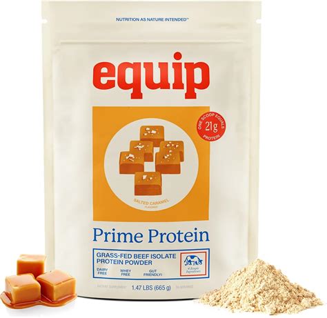 Equip Foods Prime Protein Powder Clean Grass Fed Beef