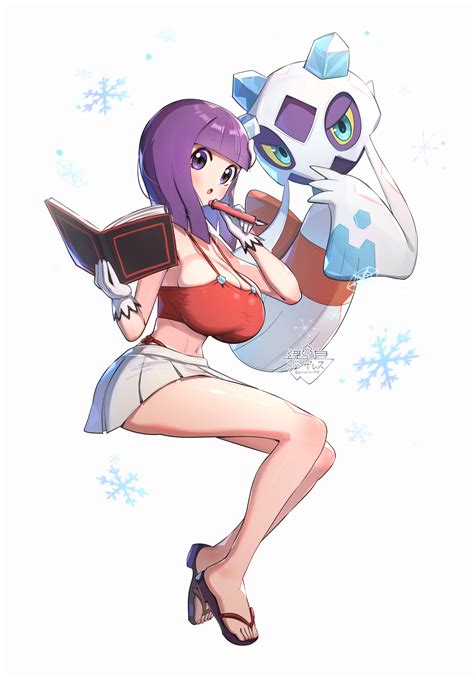 Froslass And Shauntal Pokemon And 1 More Drawn By Gonzarez Danbooru