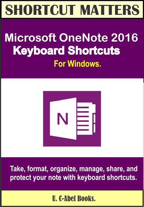 Microsoft Onenote Keyboard Shortcuts Volii