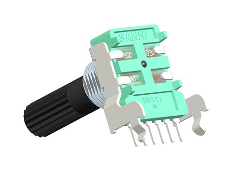 Rotary Variable Resistor Pcb Lug Terminal Type 500vac Dielectric