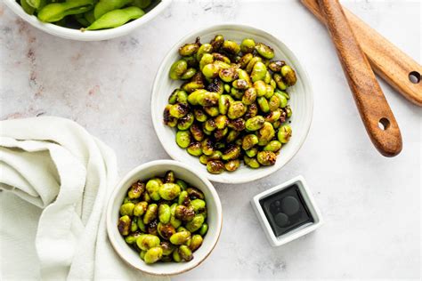 Sauteed Shelled Edamame 5 Minute Side Dish Slender Kitchen