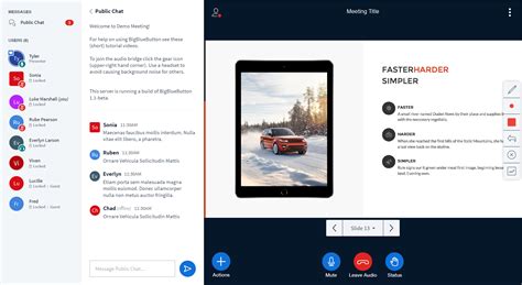 BigBlueButton Design