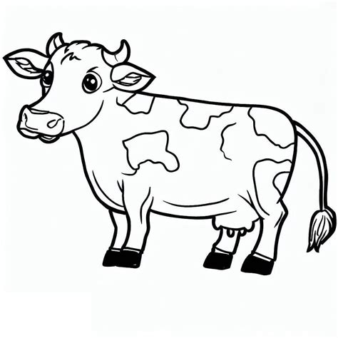 Omalovánky K Vytisknutí Kráva Omalovanekcz