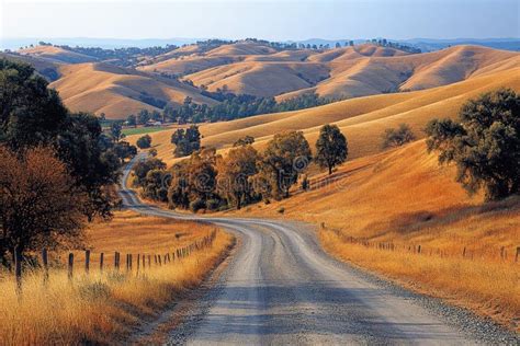 A Scenic View Of Red Bluff California Rolling Hills Peaceful And