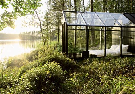 Modern Modular Architecture Small Greenhouse Style Home