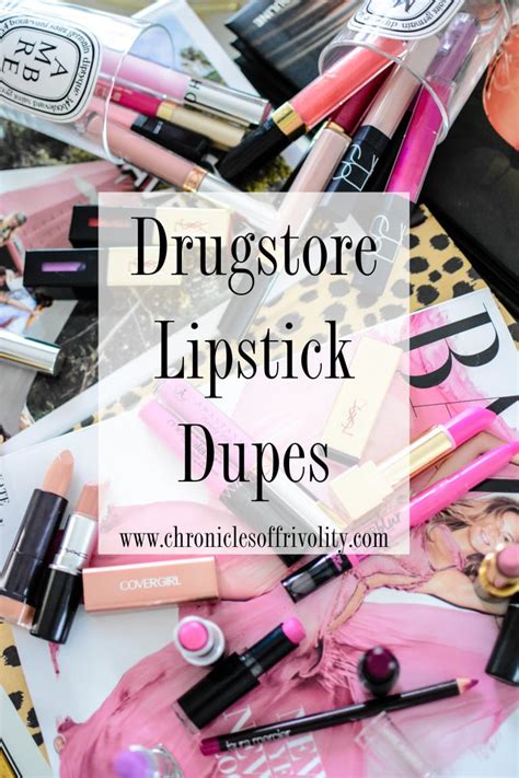 Drugstore Lipstick Dupes Chronicles Of Frivolity