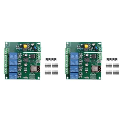 X ESP ESP F WIFI Relay Module Channel AC V DC V V Delay Re B N