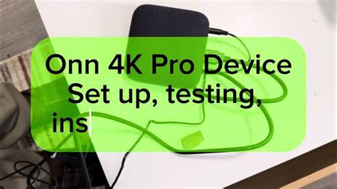 Onn Tv Streaming Device Setup Installing Apks Youtube