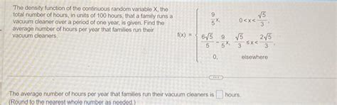 solved the density function of the continuous random