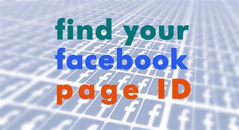 How To Find Your Facebook Page ID January 2018 Blog Social Media FAQs Blog