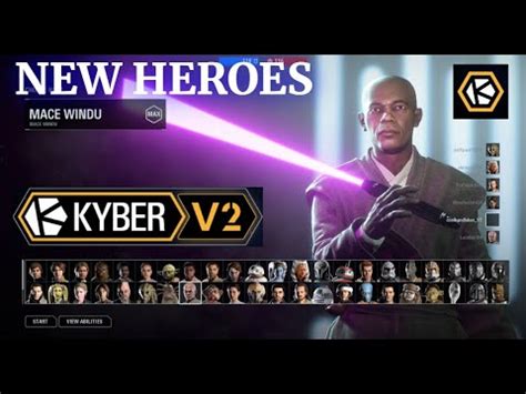 Tons Of New Kyber Heroes Heroes Vs Villains Star Wars Battlefront