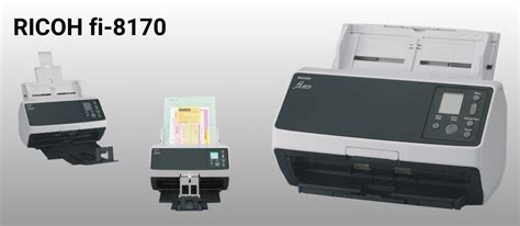 Fujitsu Ricoh Fi 8170 A4 Duplex High Speed Document Scanner 100 Sheets Adf 600 Dpi Usb 3 2