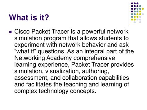 PPT PACKET TRACER PowerPoint Presentation Free Download ID 1060153