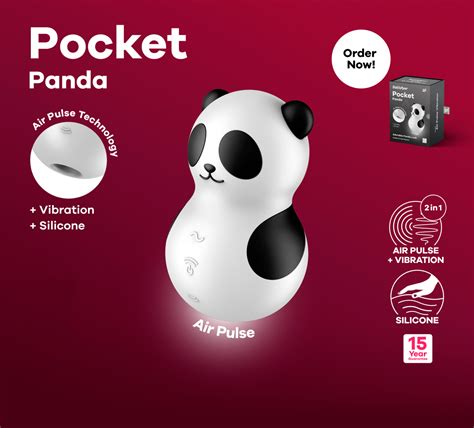 El Encanto Es Blanco Y Negro Presentamos El Pocket Panda De Satisfyer Publica