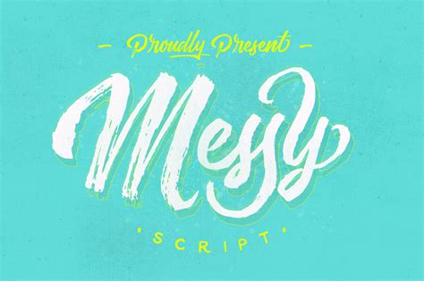 Messy Script Behance