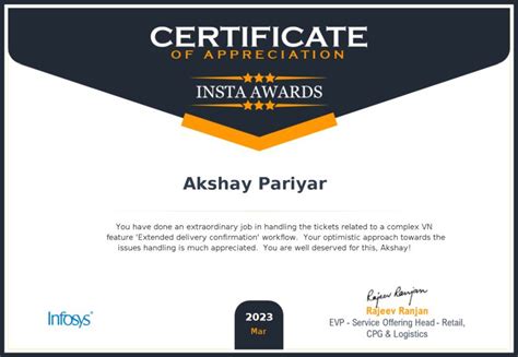 Akshay Pariyar On Linkedin Infosys Infosysproud Careermilestones