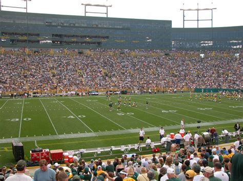 Lambeau Field Seating Chart With Rows Cabinets Matttroy