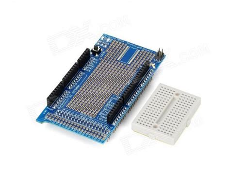 Arduino Mega Prototype Shield V3 With Mini Breadboard Majju PK