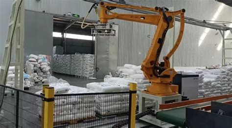 Four Axis High Load Automatic Handling Palletizing Industrial Robot