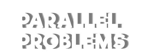 Parallel Problems By John D Moore