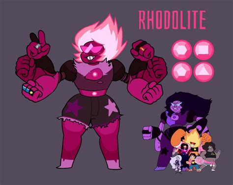 Garnet Amatista Steven Fusión Rhodolite Tutorial De Dibujo