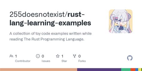 Github 255doesnotexistrust Lang Learning Examples A Collection Of Toy Code Examples Written