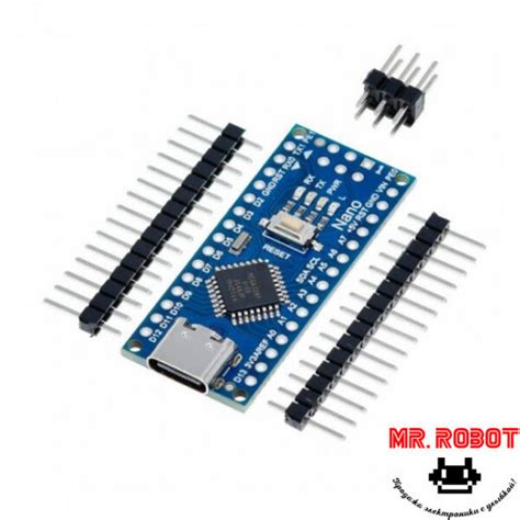 Arduino Nano V 3 0 Atmega328 Ch340g [usb Type C] Mr Robot