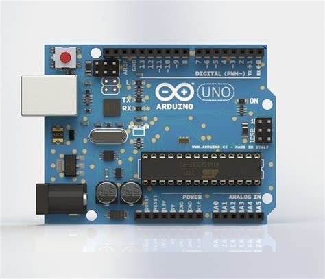 Arduino Uno Rev 3 In Solidworks 3d Model Cgtrader