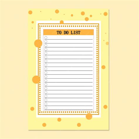 Premium Vector Free Vector Template Daily Planner Bullet Journal
