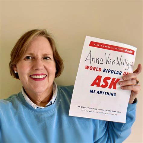 Anne Van Willigen World Bipolar Day Ama 2024 Crestbd
